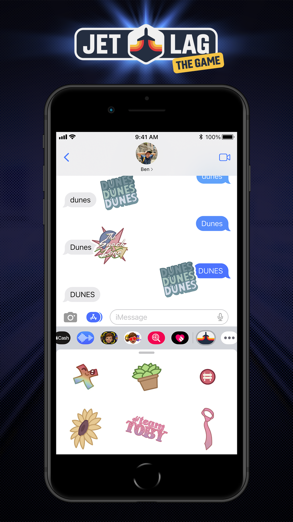 Jet Lag: The Stickers for iPhone - Download