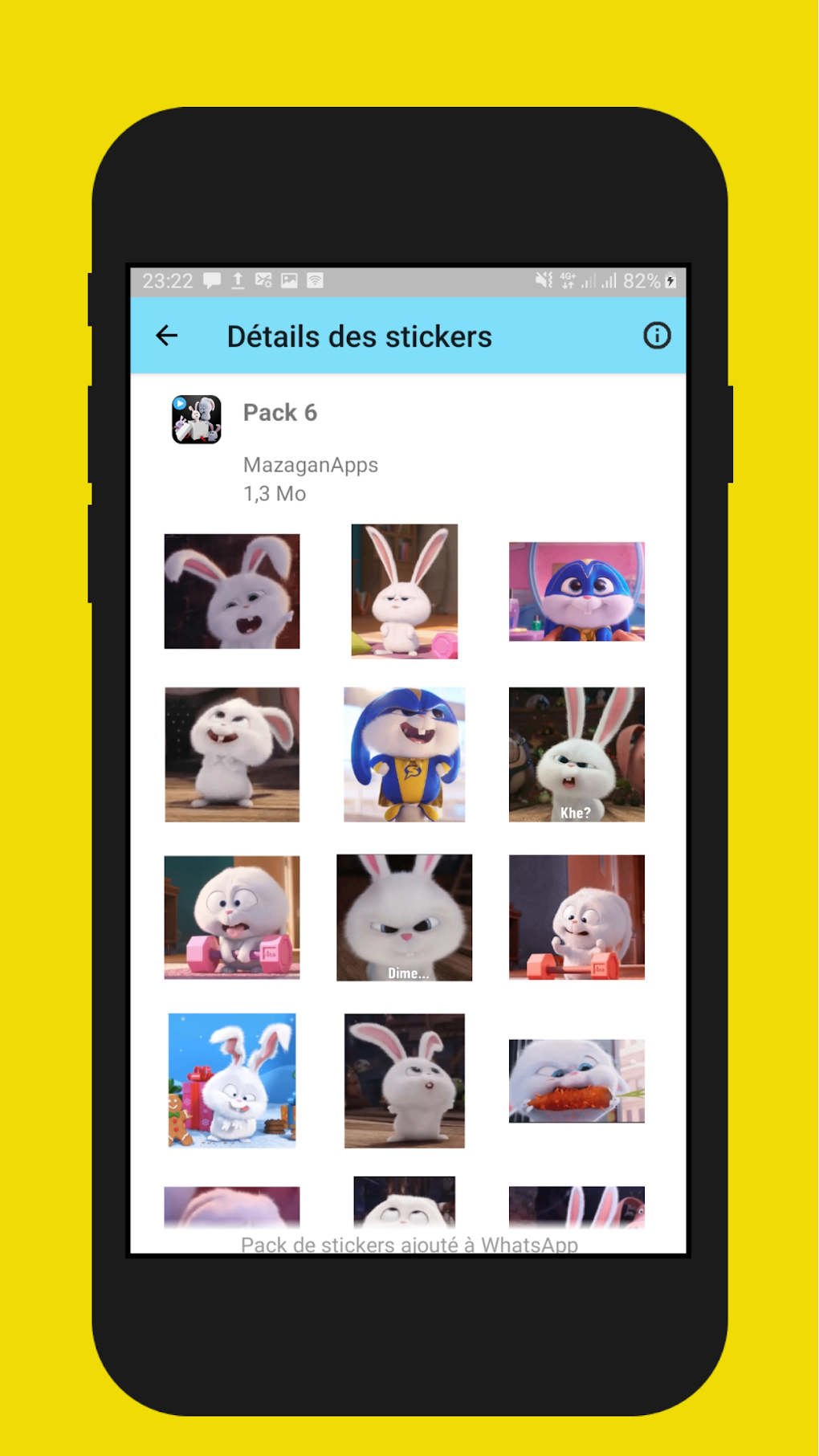 SnowBall Animated Stickers para Android - Descargar
