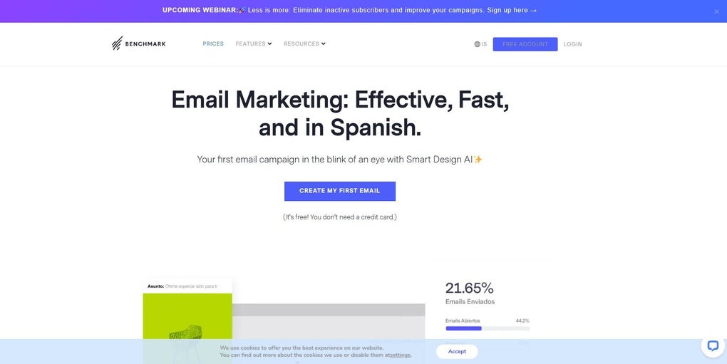 Benchmark Email Online