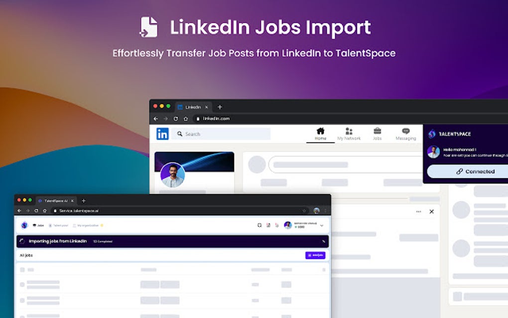 Connect LinkedIn jobs with an AI Matcher para Google Chrome - Extensión Descargar