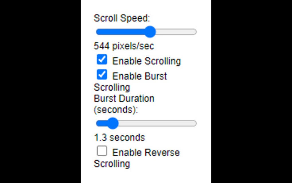 AutoScroll By Logan para Google Chrome - Extensión Descargar