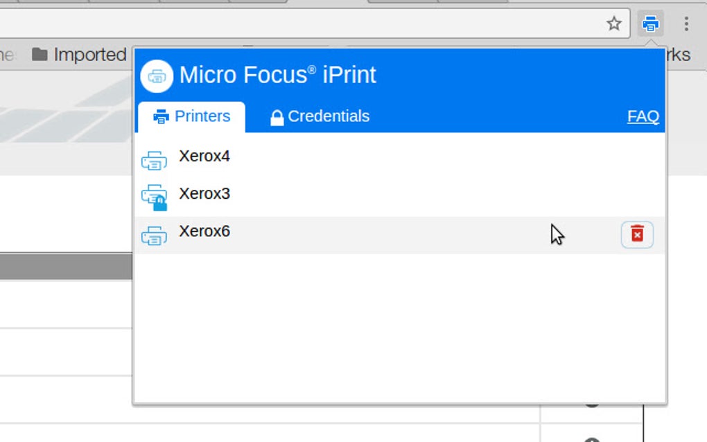 Micro Focus iPrint for Google Chrome - Extension Download