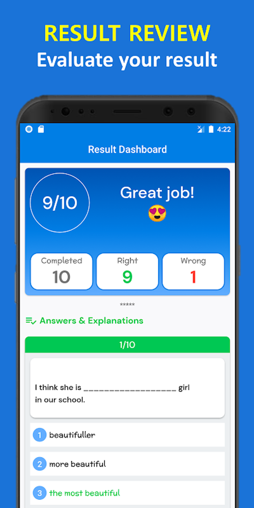 English Grammar Learn Test APK Android 