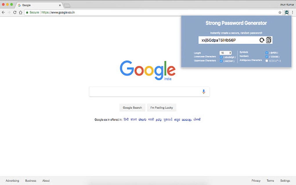 Strong Password Generator Google Chrome için - Eklenti İndir Strong Password Generator Google Chrome için - Eklenti İndir
