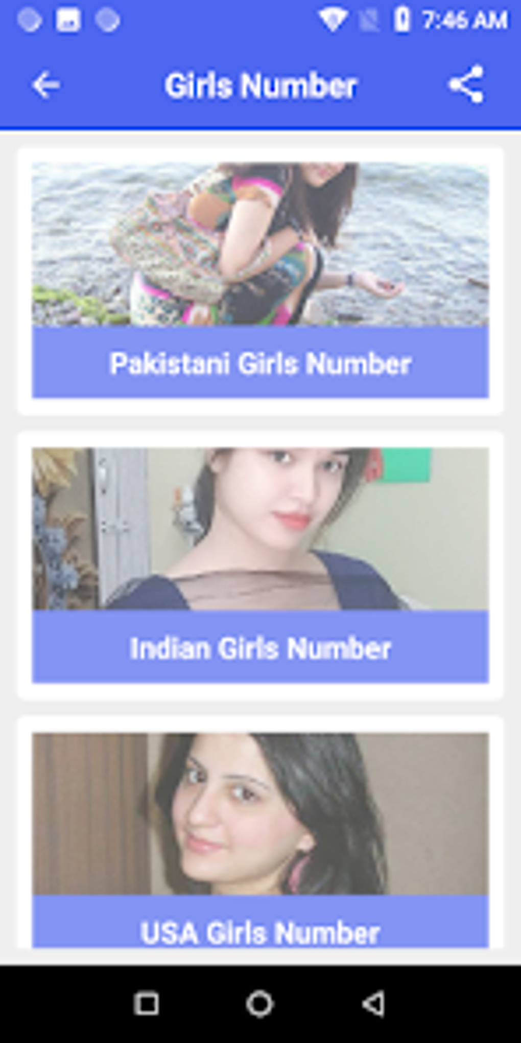 Pakistani Girls Mobile Numbers for Android - Download