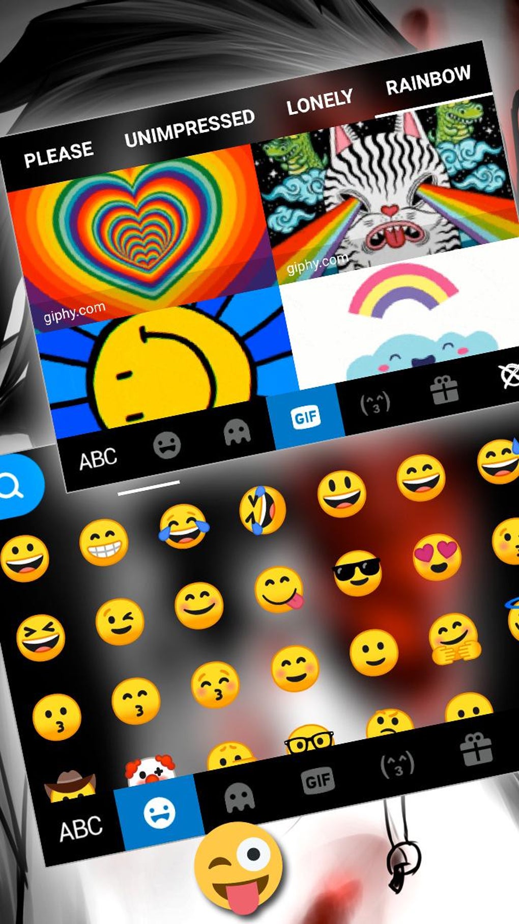 Creepy Killer Jeff Keyboard cho Android - Tải về