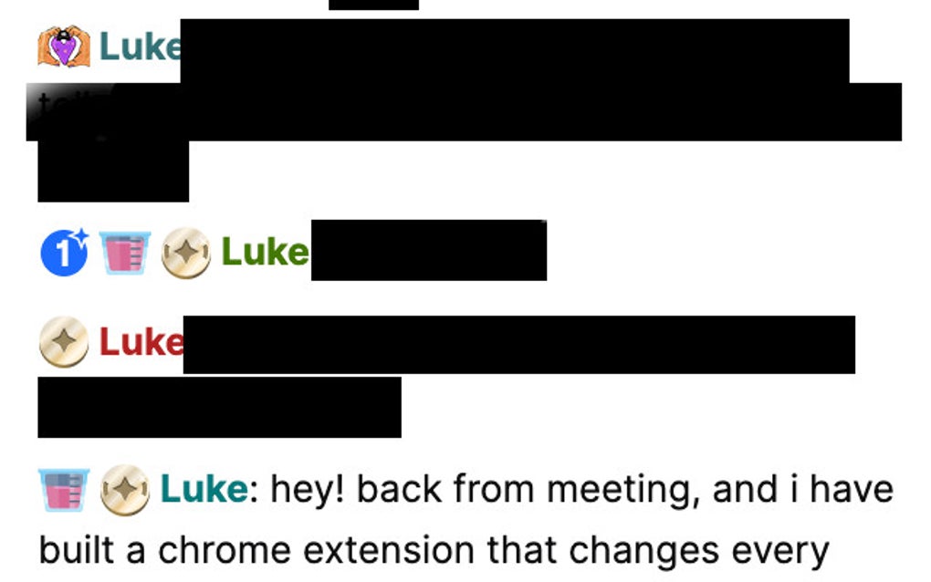 Twitch Chat Name Replacer for Google Chrome - Extension Download