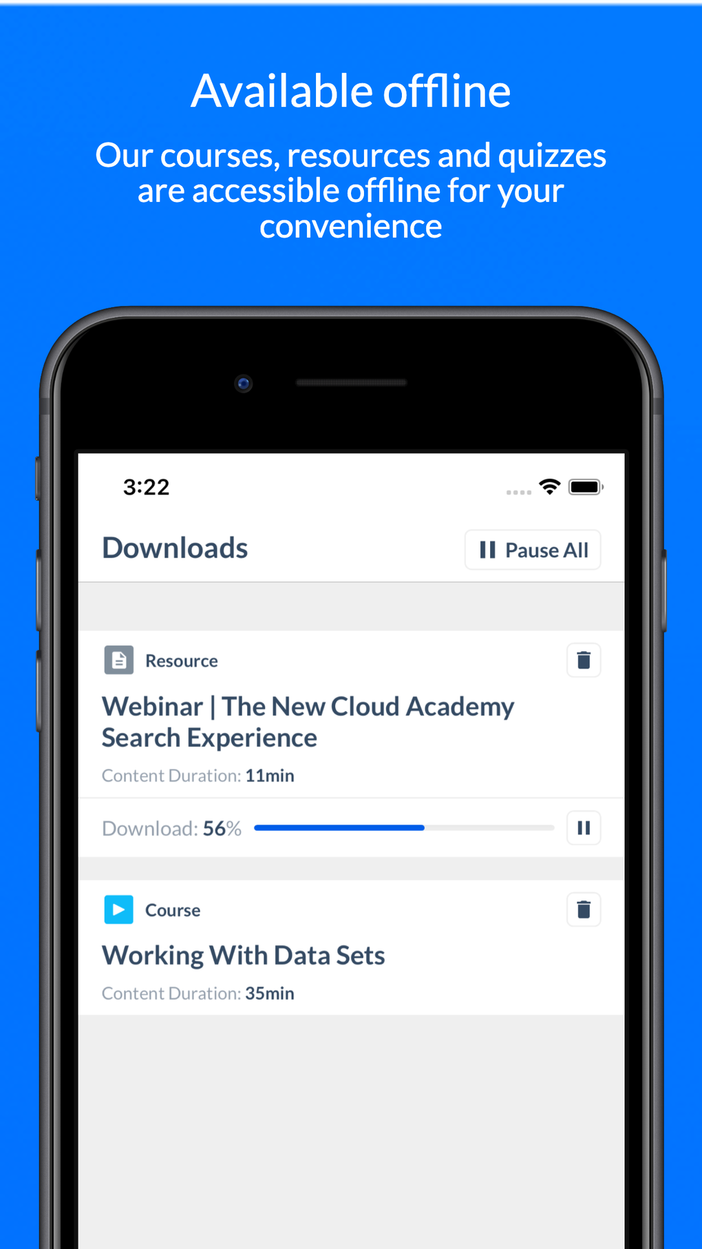 Cloud Academy for iPhone - Download