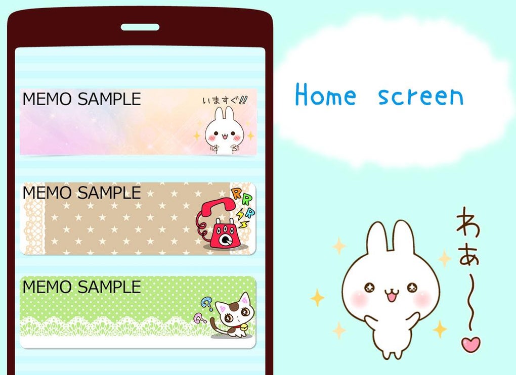 Sticky Namaiki-rabbit APK for Android - Download