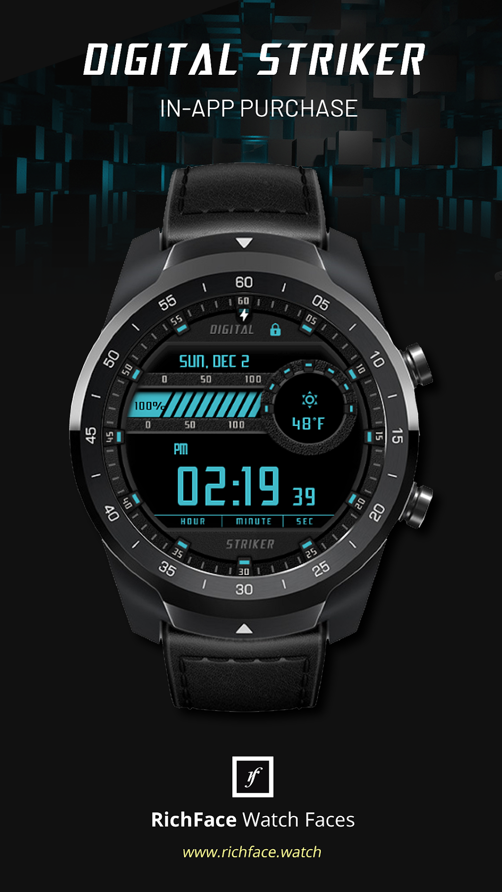 Digital Striker Watch Face APK для Android — Скачать