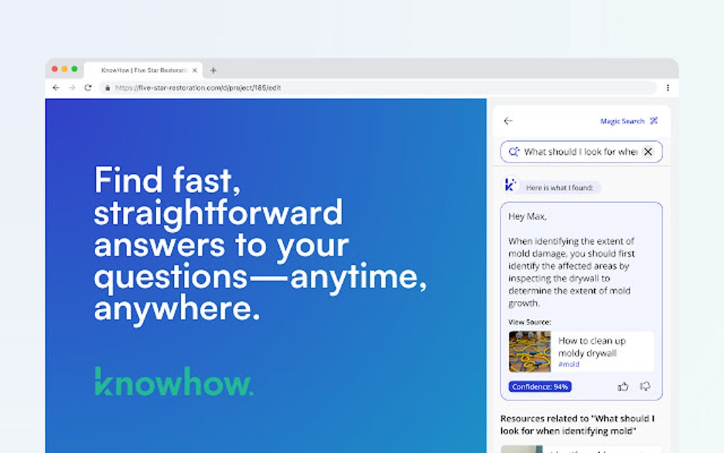 KnowHow for Google Chrome - Extension Download