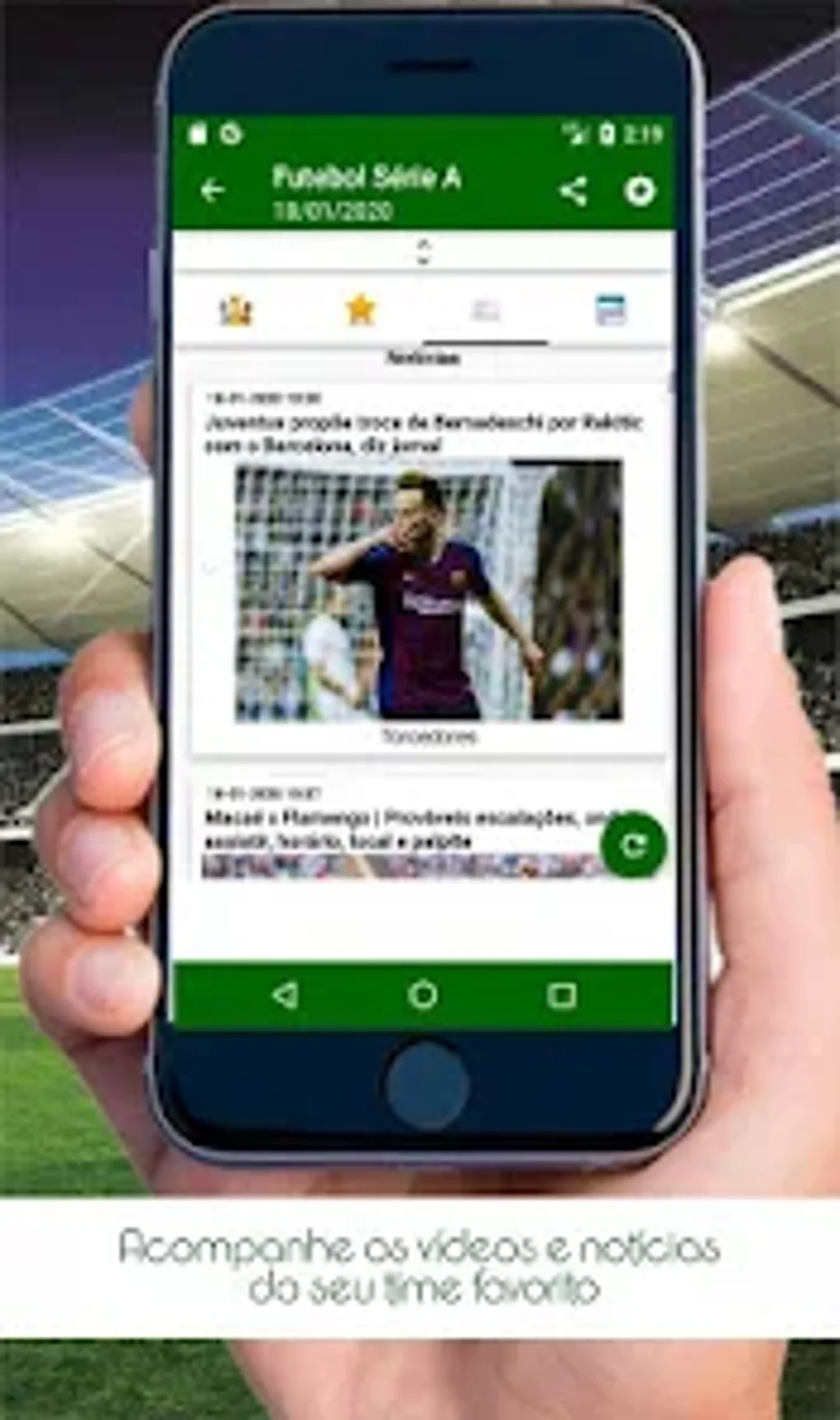 Football series A for Android - Download