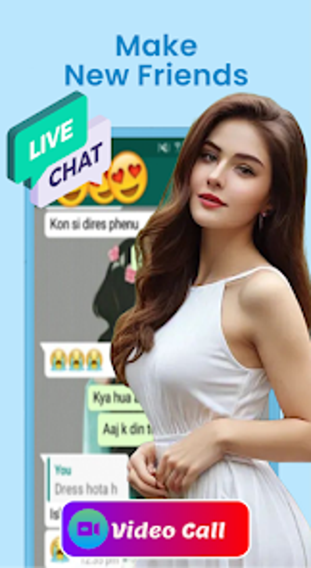 Live Meet - Random Video Call para Android - Descargar