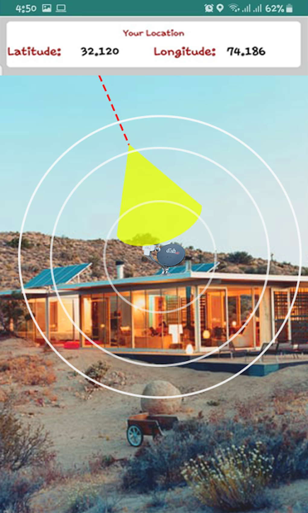 Satfinder (Dishpointer) with Bubble Level Meter APK for Android - Download