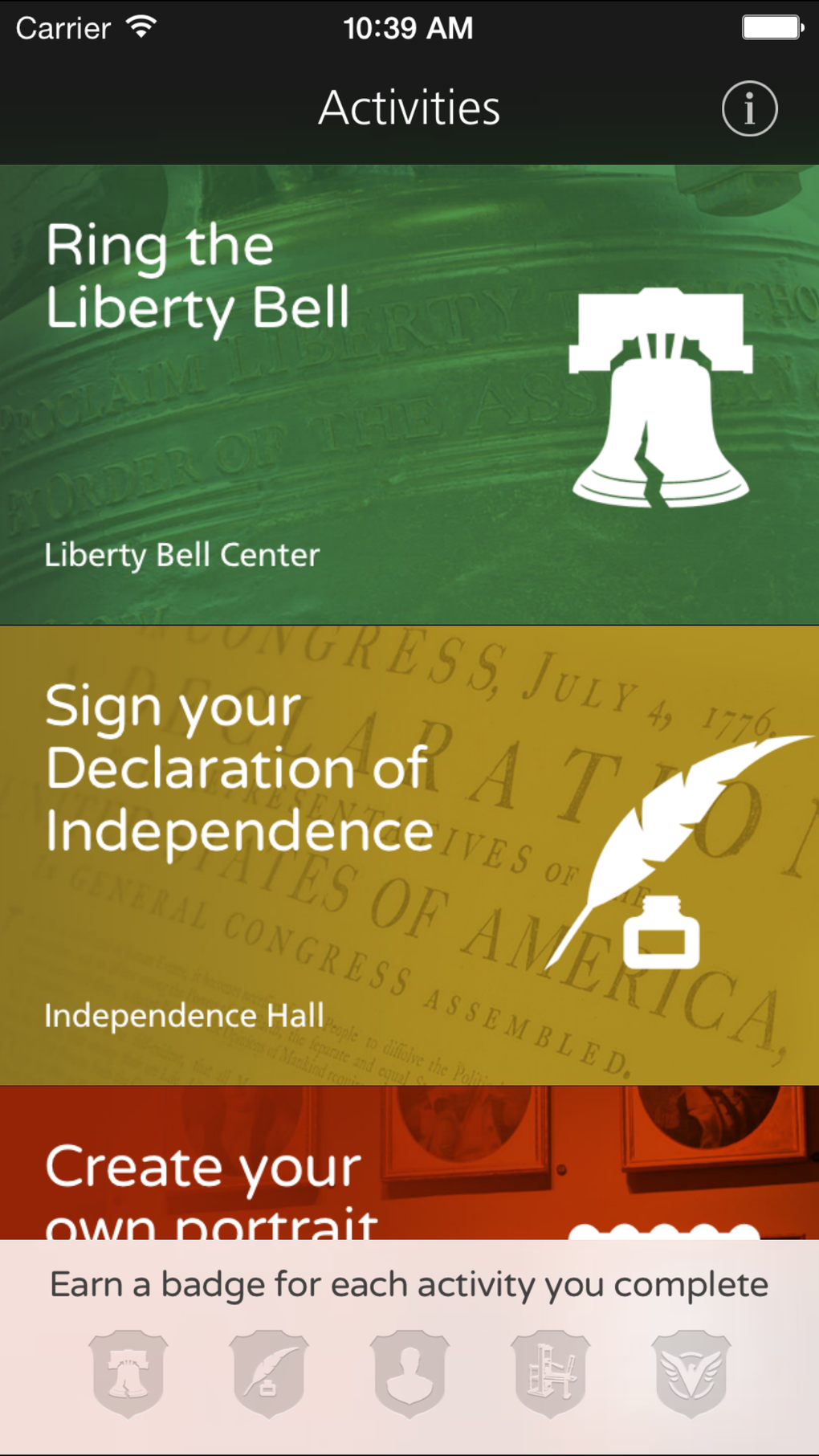 NPS Independence Junior Ranger for iPhone - Download