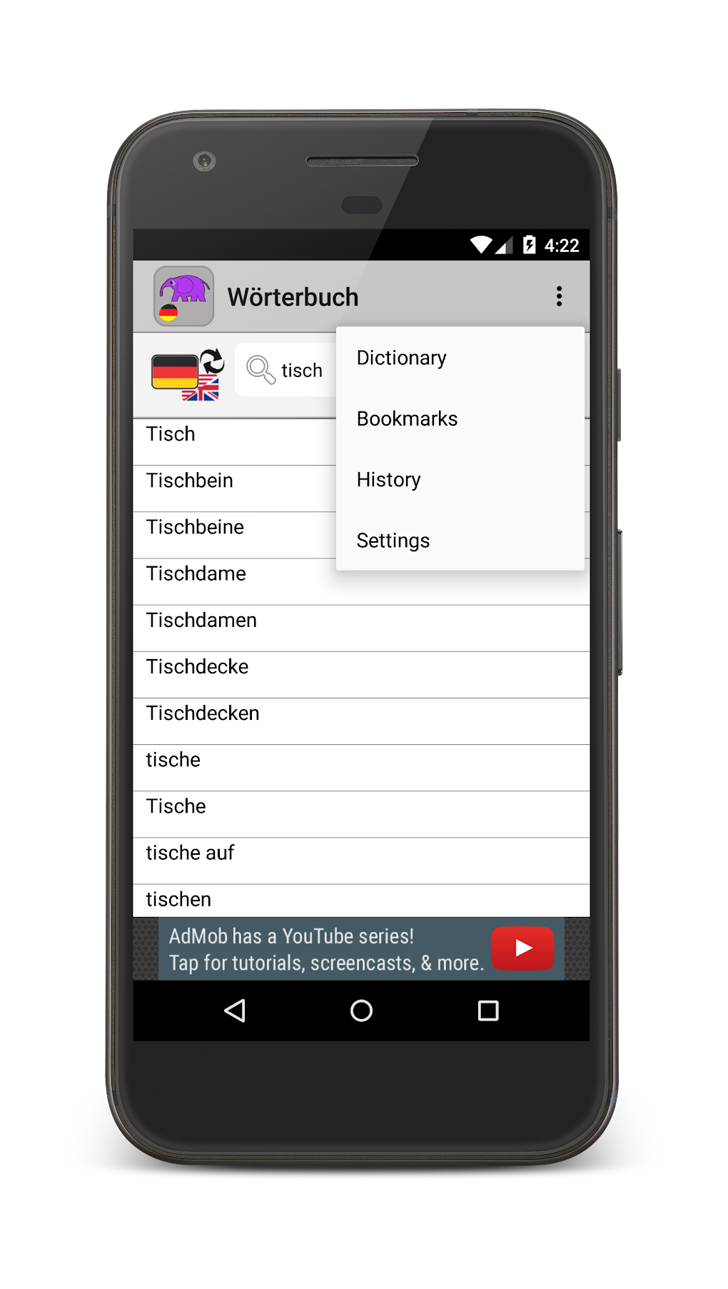 German Dictionary para Android - Descargar