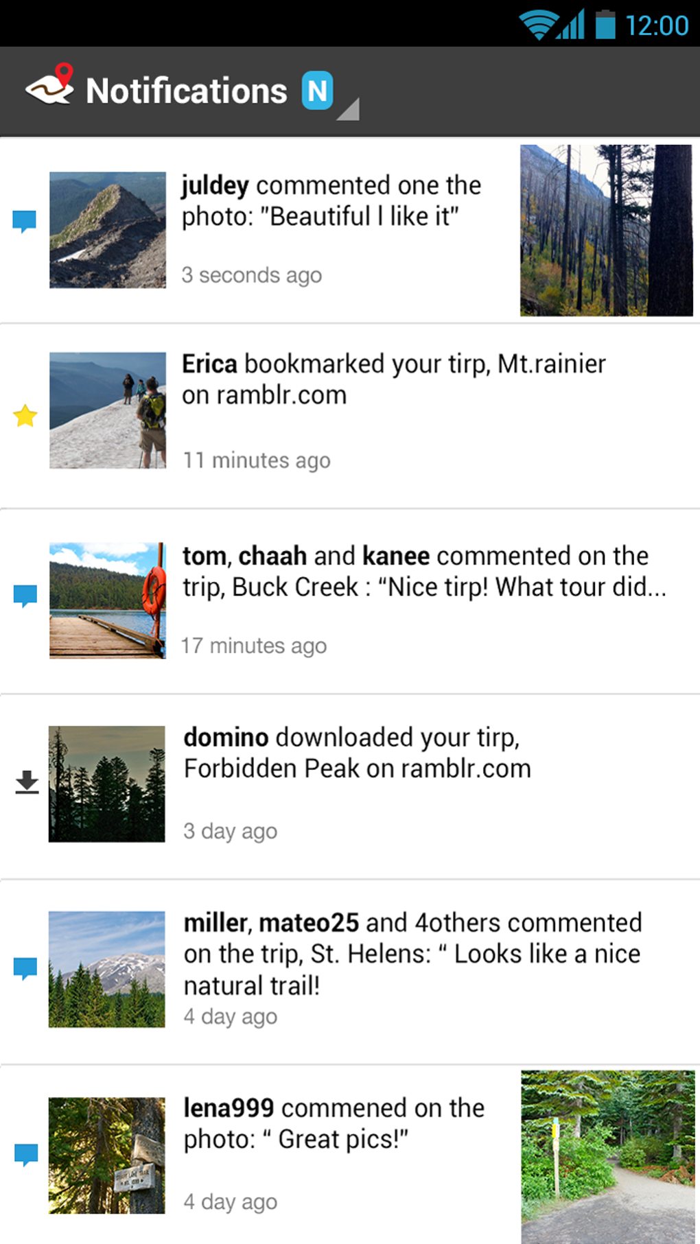 ramblr hiking gps map APK for Android - Download