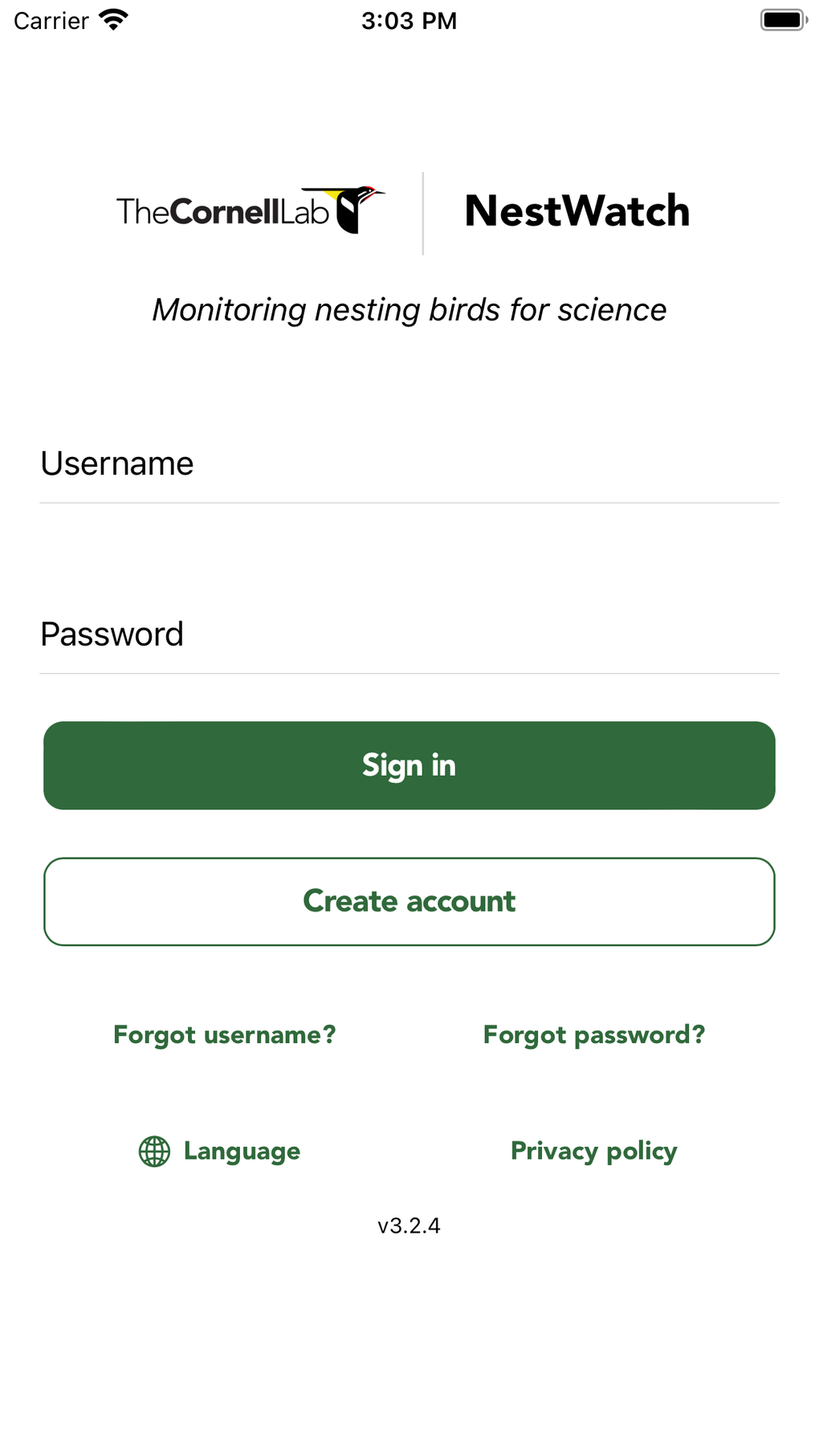 NestWatch by the Cornell Lab para iPhone - Descargar