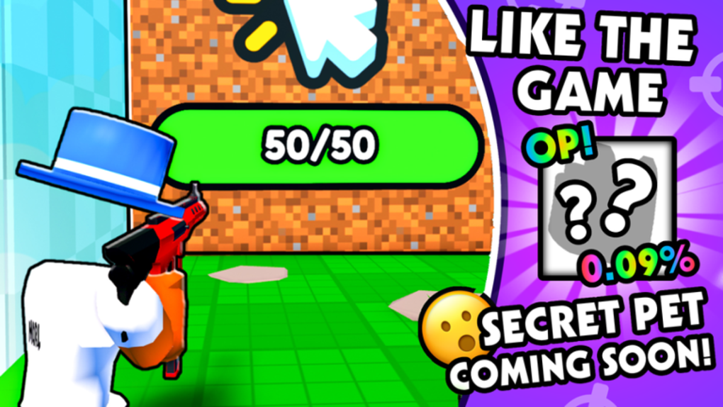 Shoot Wall Simulator for ROBLOX - Game Download