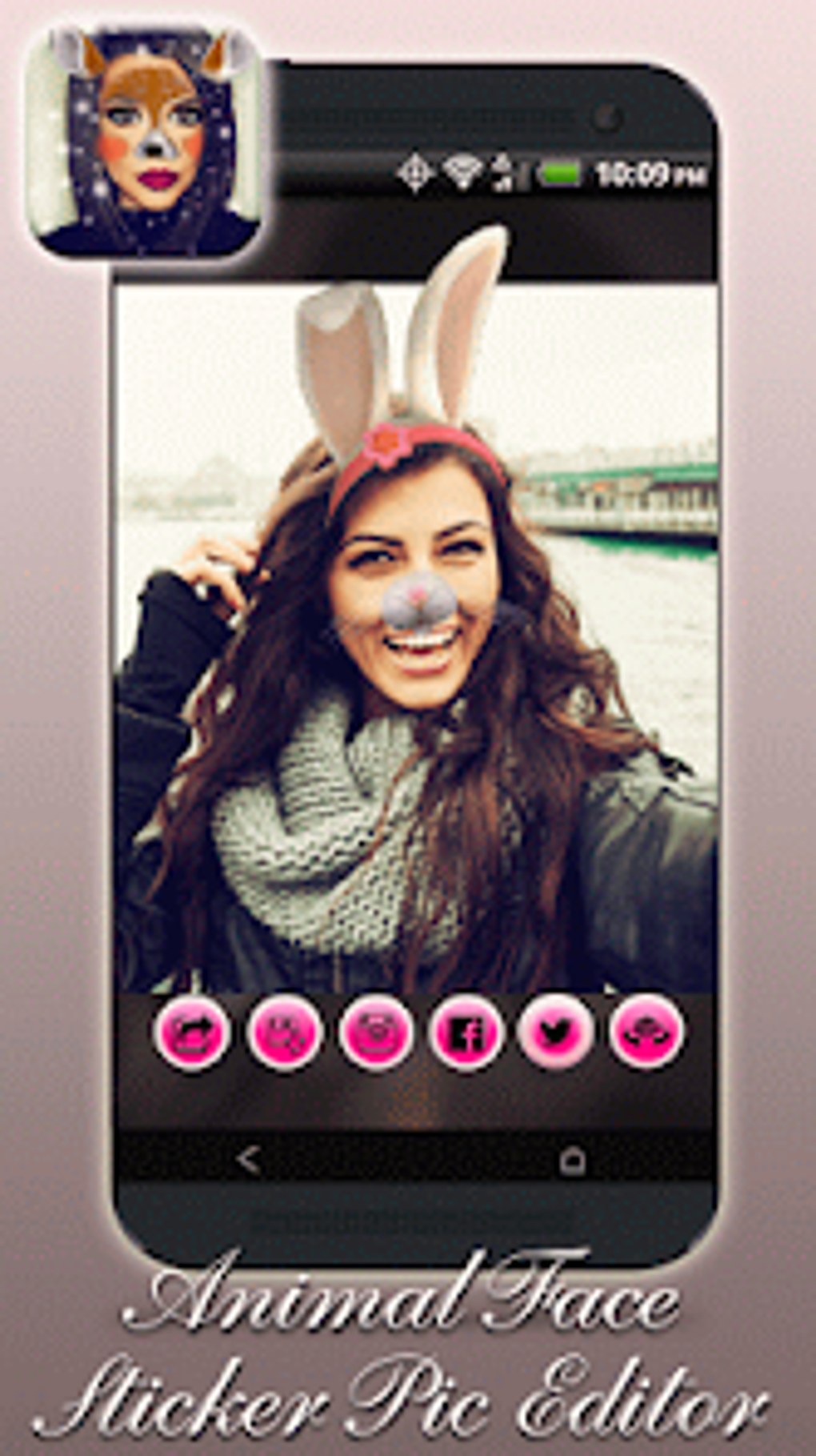 Animal Face Sticker Pic Editor for Android - Download