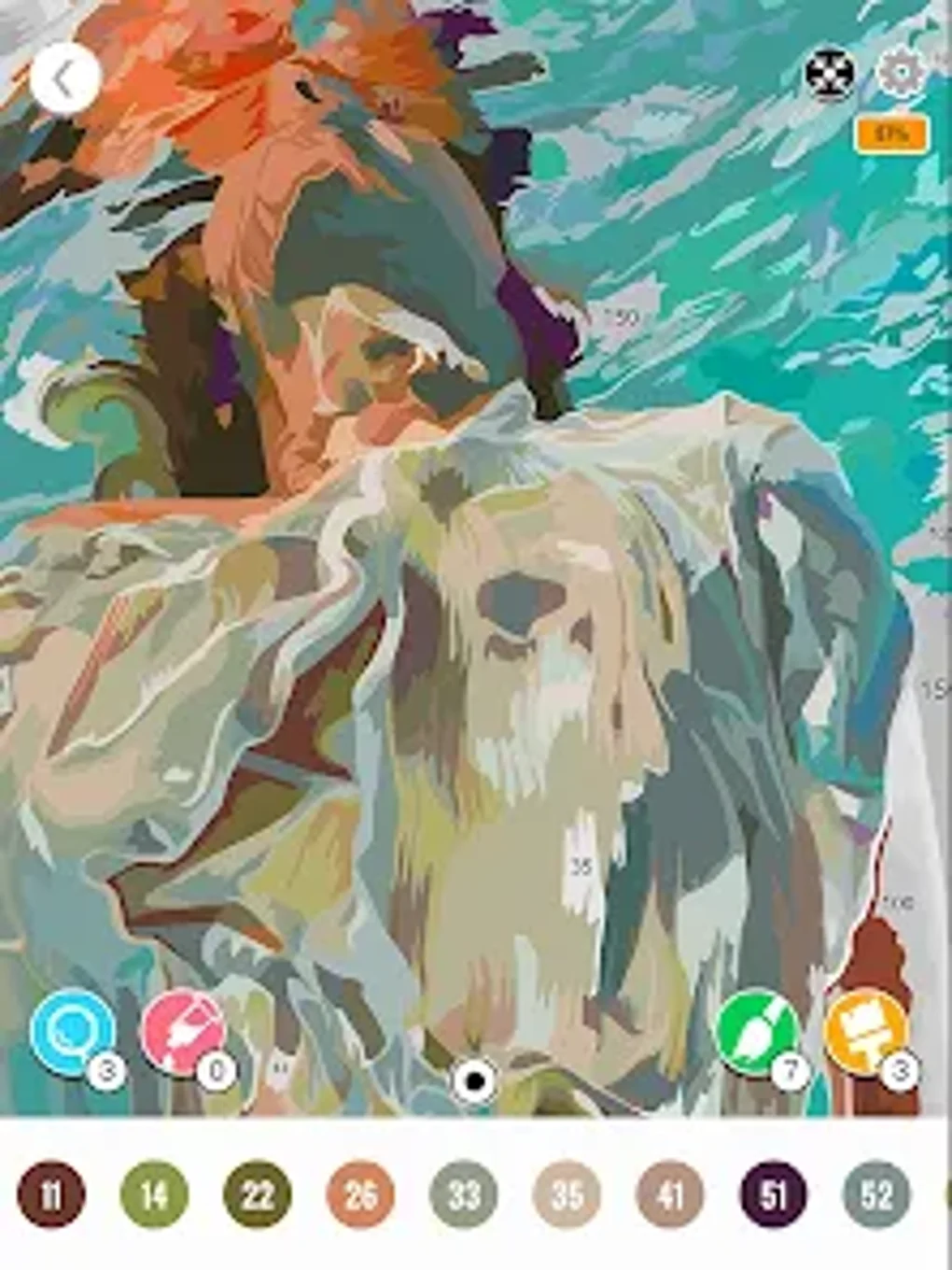 Android 용 Oil Painting Color By Number - 다운로드