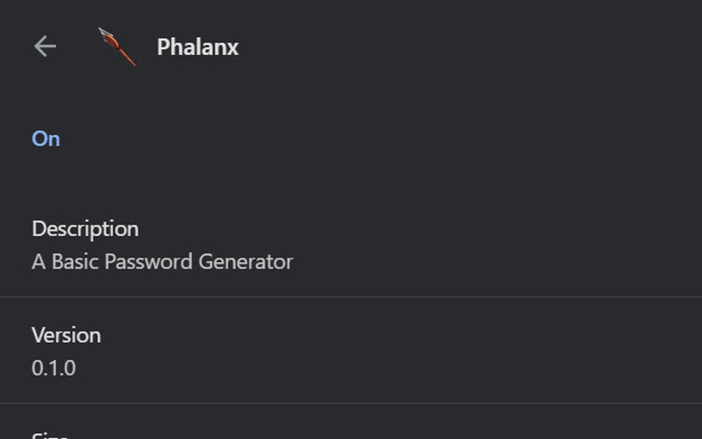 Phalanx Google Chrome 용 - 확장 프로그램 다운로드