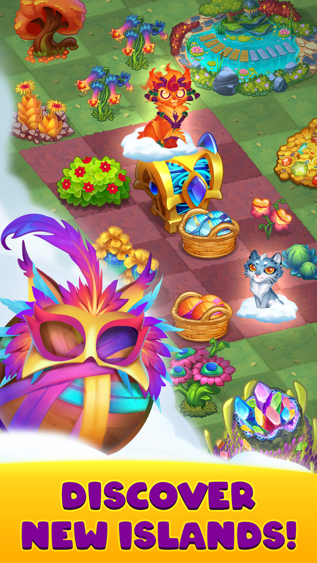 Merge Cats: Land of Adventures for iPhone - Download