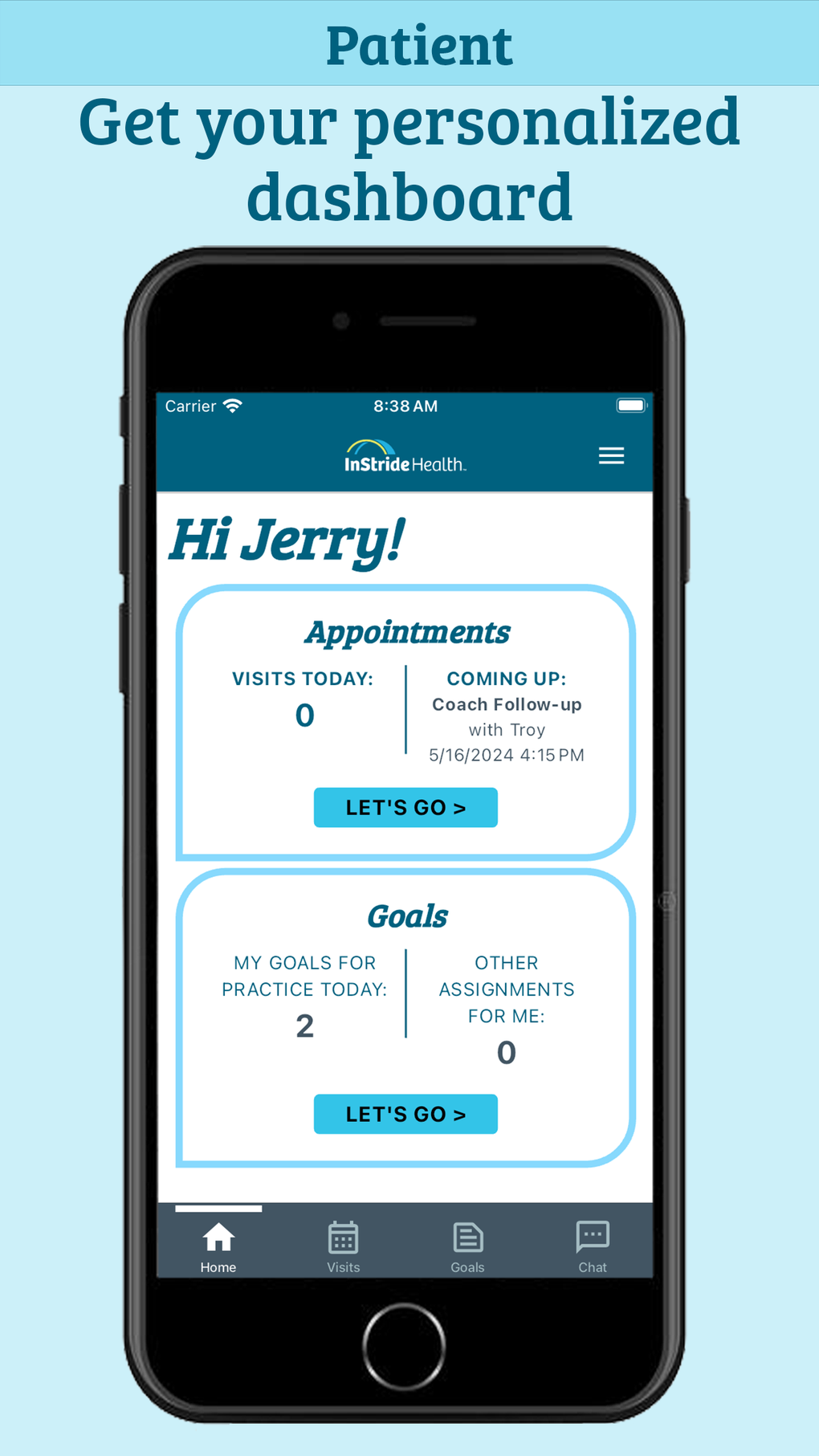InStride Health para iPhone - Descargar