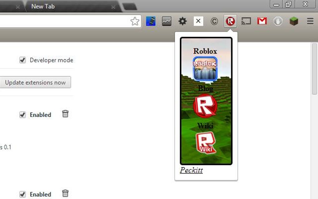 Roblox Quick Access for Google Chrome - Extension Download