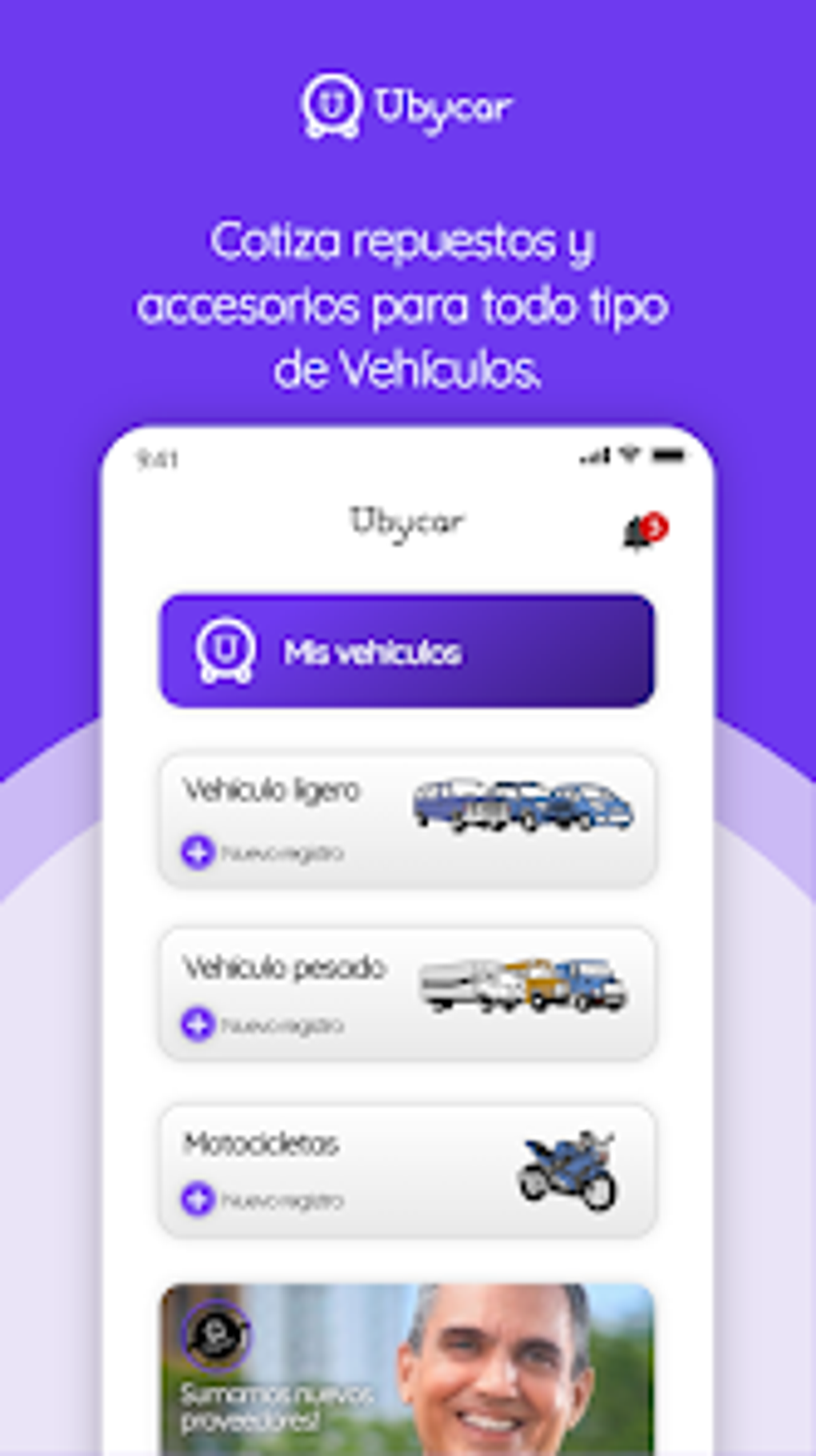 Ubycar: Repuestos de Vehículos for Android - Download