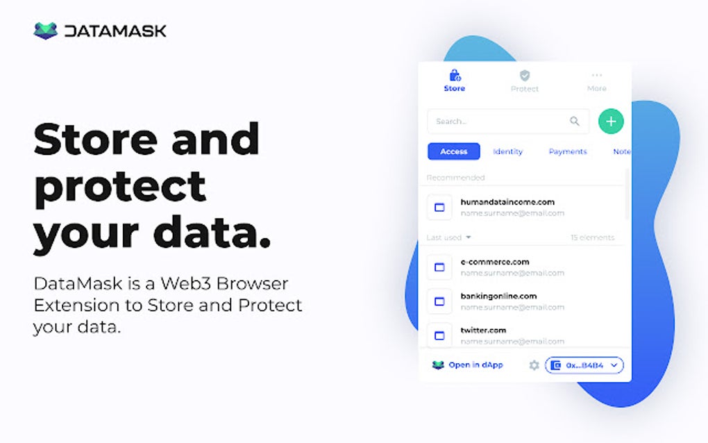 HUDI Datamask for Google Chrome - Extension Download