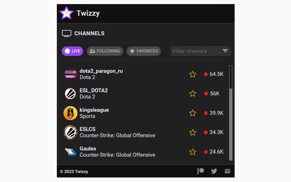 Twizzy สำหรับ Google Chrome - ส่วนขยาย ดาวน์โหลด