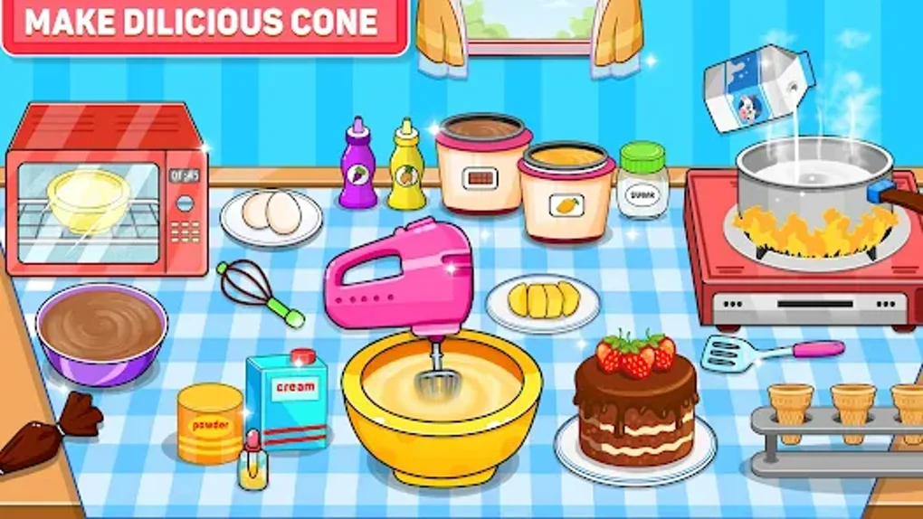 kitchen set: Diy Cooking Games for Android - Download