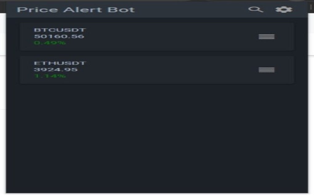 Price Alert Bot Google Chrome 용 - 확장 프로그램 다운로드 Price Alert Bot Google Chrome 용 - 확장 프로그램 다운로드