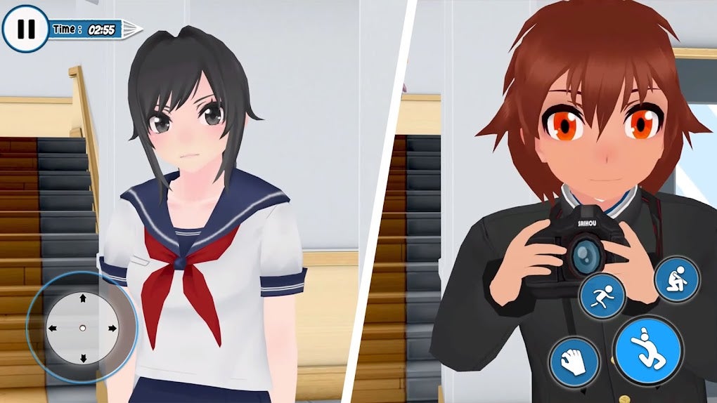 YUMI Anime High School Girl Life 3D : Japanese Sim APK for Android ...