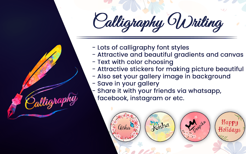 Calligraphy Writing para Android - Descargar