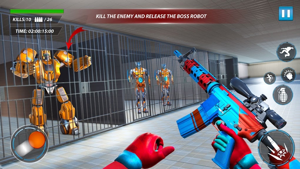 Prado Robot Game Prison Escape Robot Car Game 3d for Android - Download