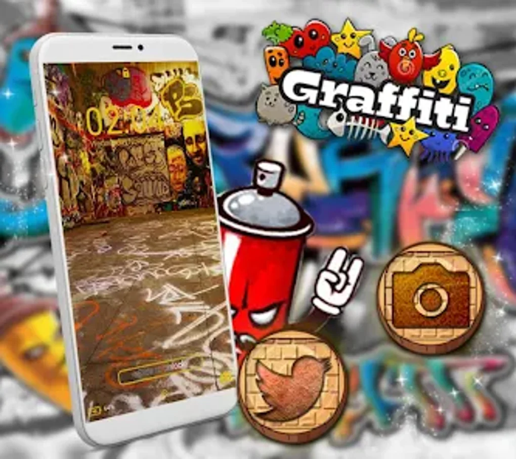 Street Graffiti Launcher Theme for Android - Download