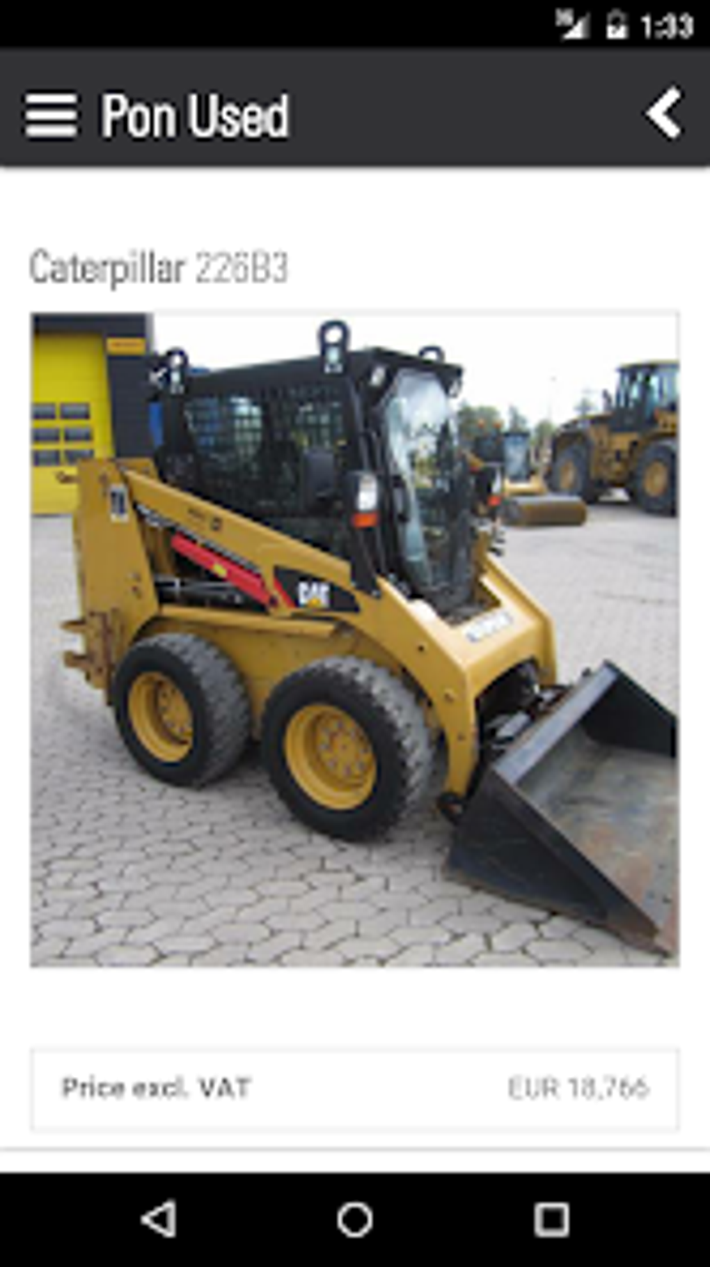 Pon Used Machines per Android - Download