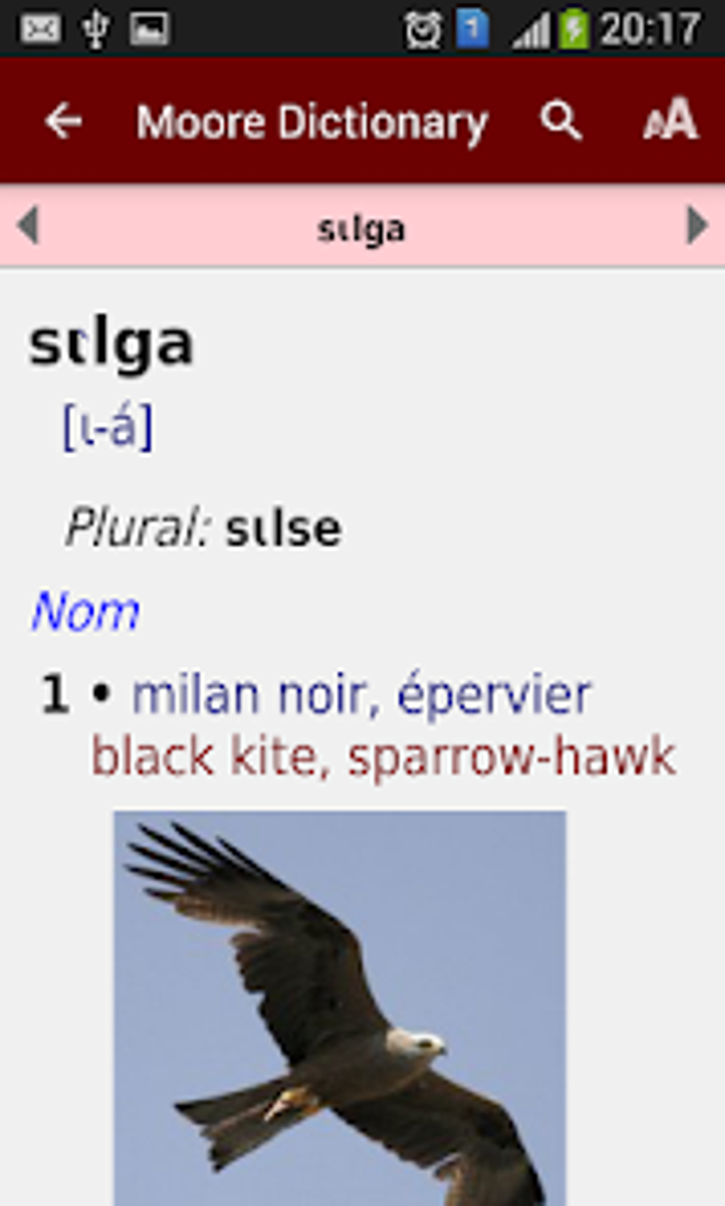 Dictionnaire Mooré for Android - Download