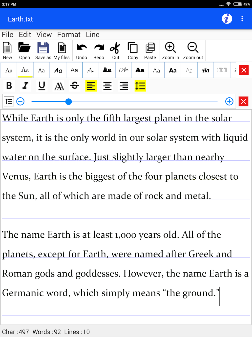 Classic Notepad to save .TXT Files like Computer APK for Android - Download