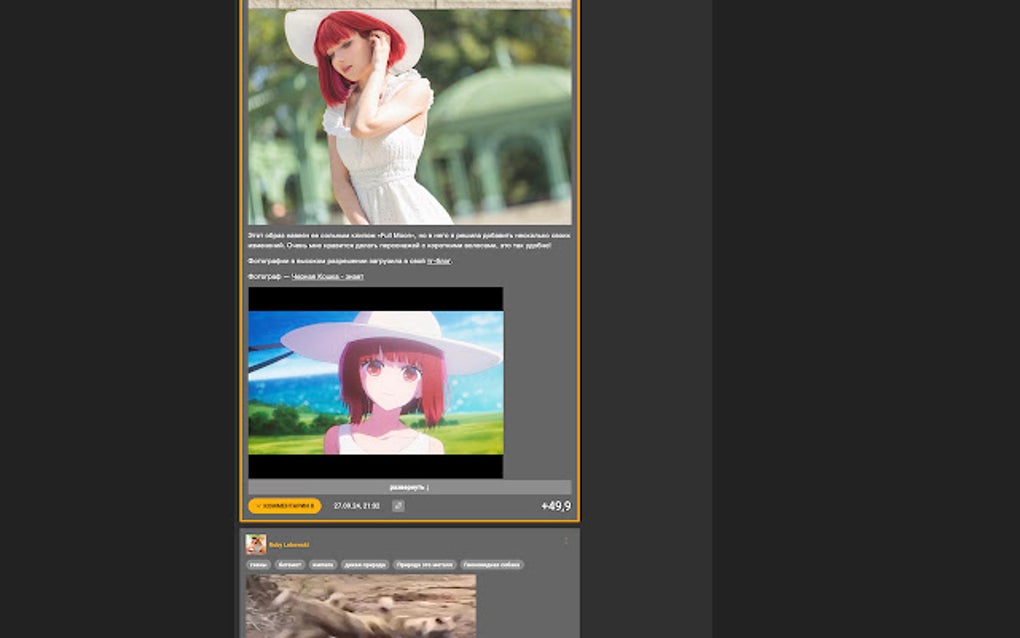 Joyreactor UX para Google Chrome - Extensión Descargar