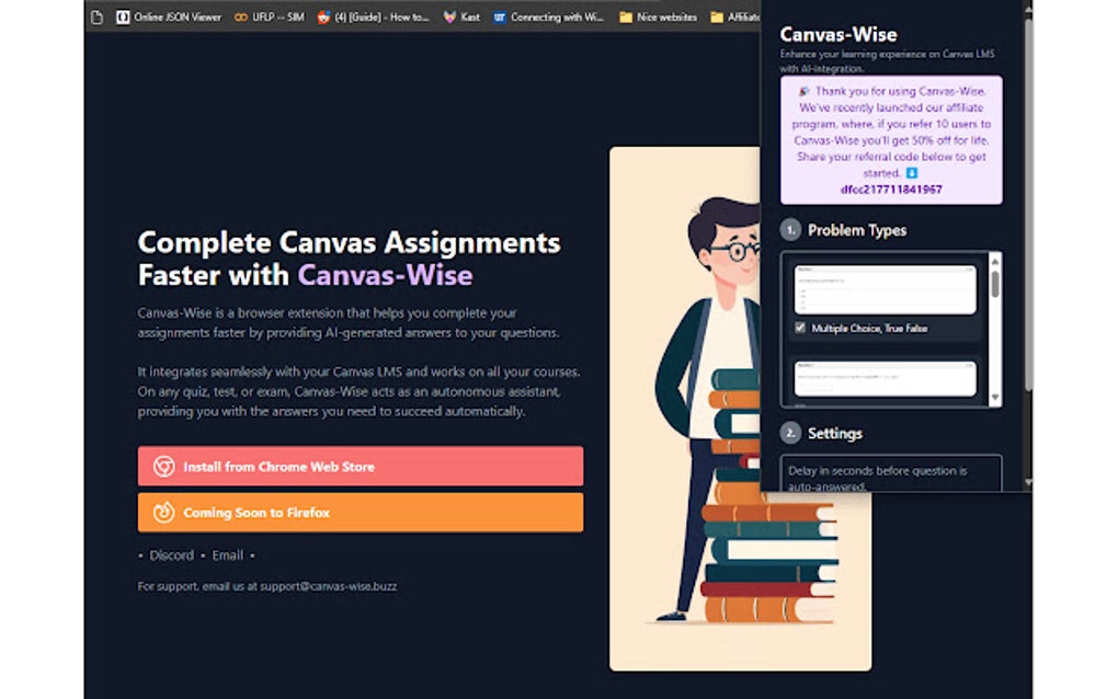 Canvas-Wise per Google Chrome - Estensione Download