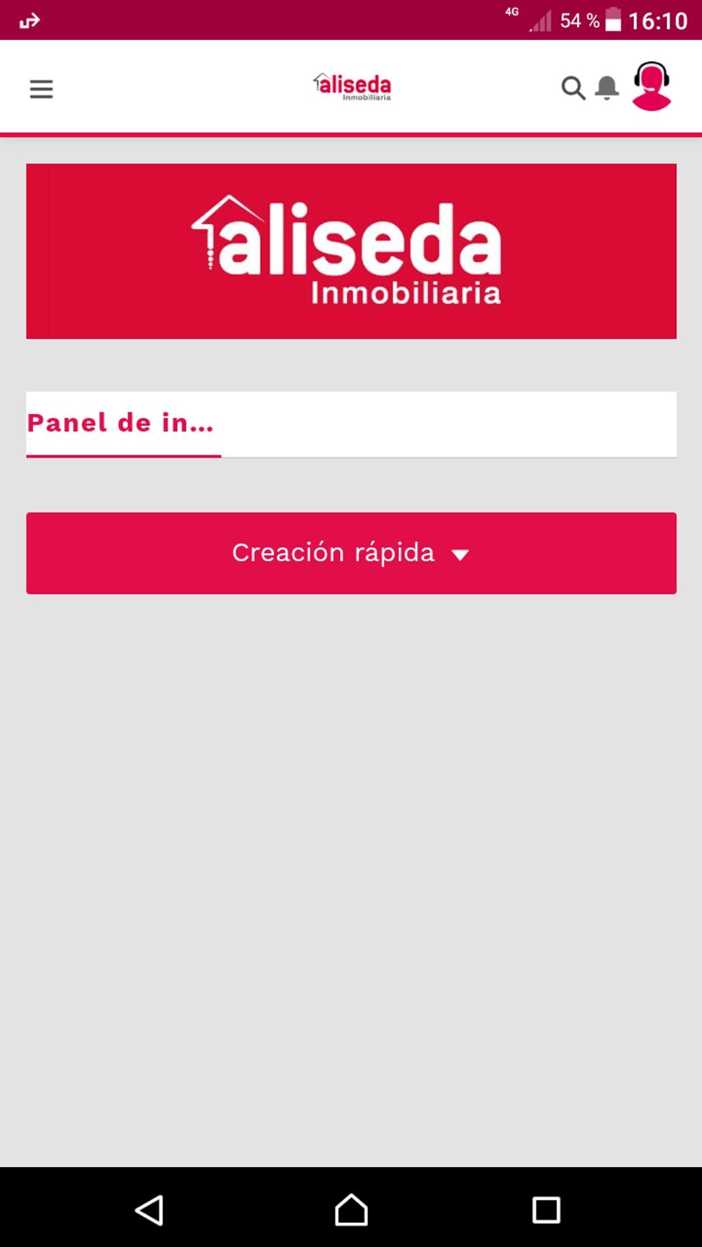 Aliseda Inmobiliaria V2 para Android - Descargar