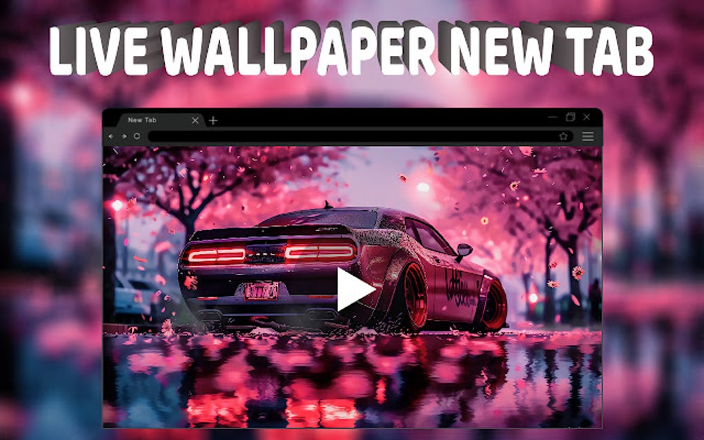 Dodge Challenger SRT Demon Live Wallpaper Google Chrome 용 - 확장 프로그램 다운로드