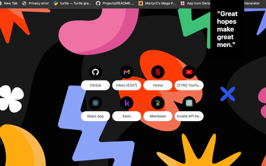 Daily Quote Google Chrome 용 - 확장 프로그램 다운로드