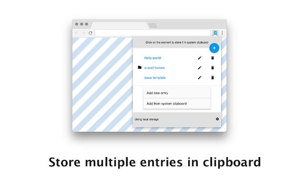 Permanent clipboard for Google Chrome - Extension Download