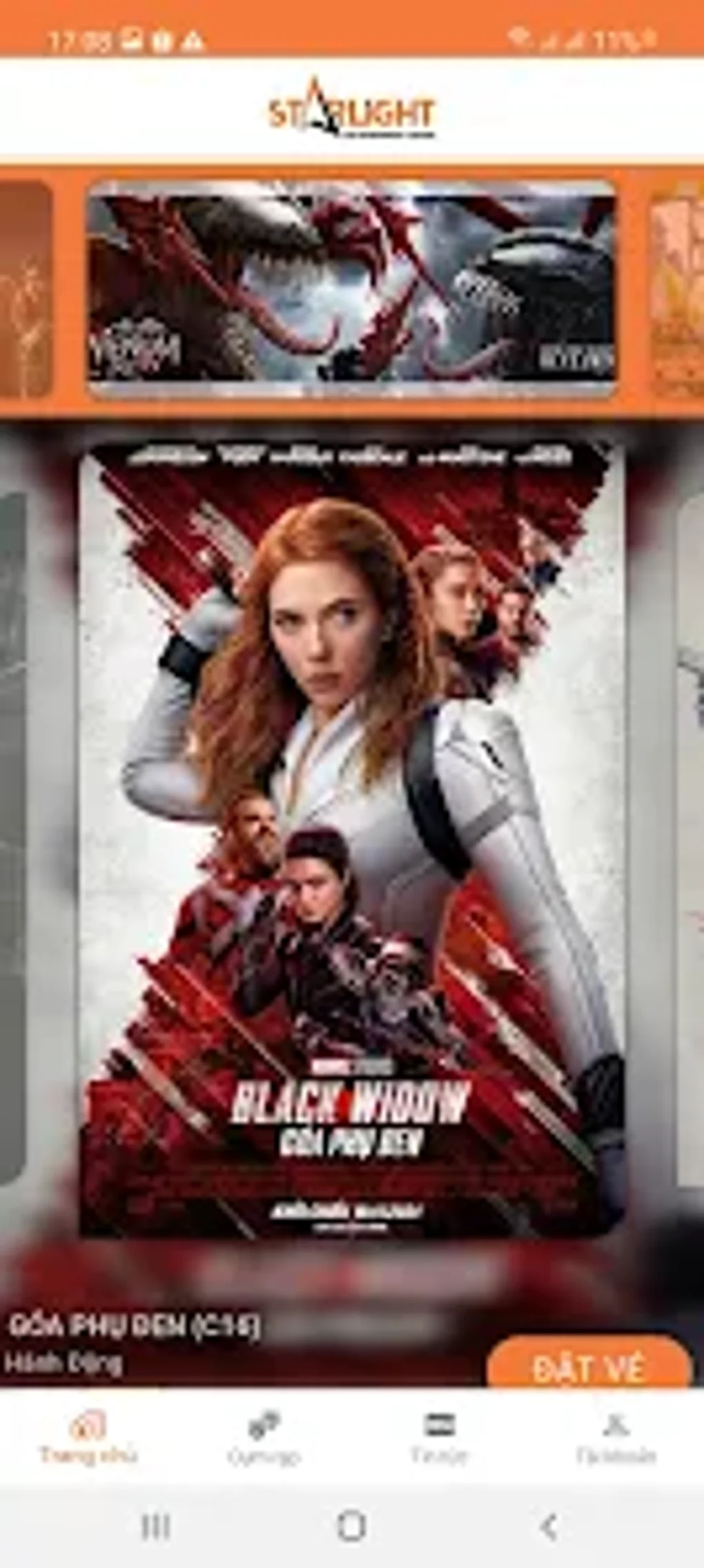 Starlight Cinemas pour Android - Télécharger