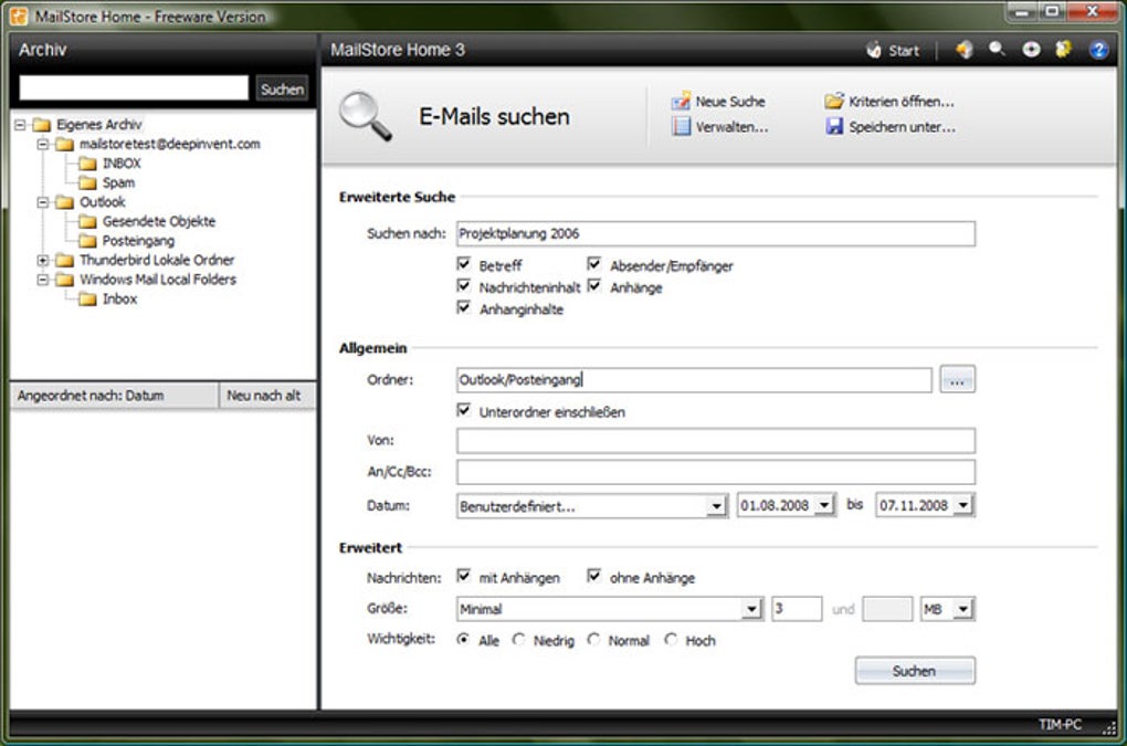 MailStore Home - Download