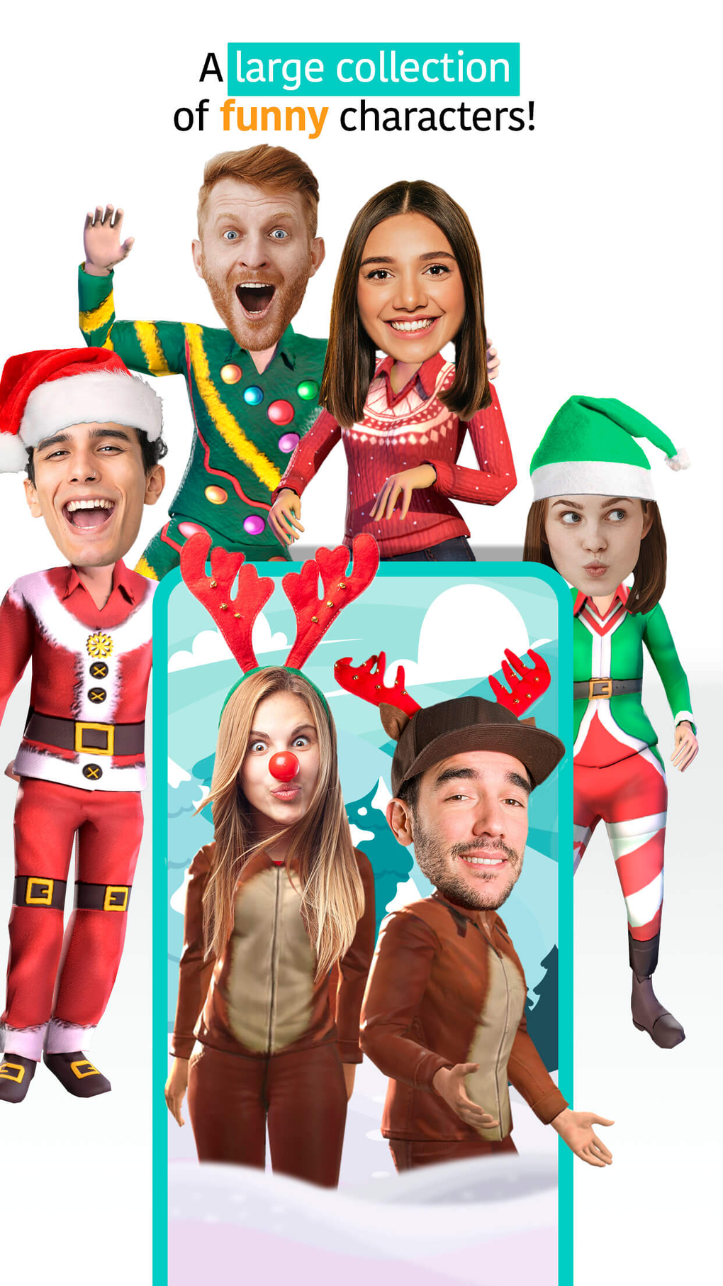 Christmas Dance Face Yourself para iPhone - Download